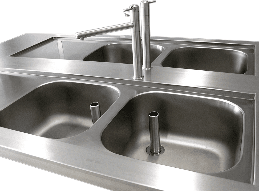 Stainless steel by Ginox | Ginox Swiss Kitchen - Cuisine Professionnelle